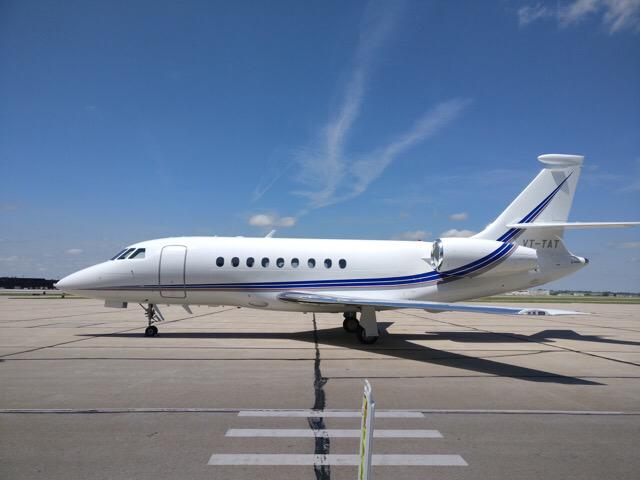VT-TAT Dassault Falcon 2000 - Charter Flights Aviation